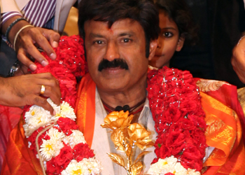 Legend Balakrishna Boyapati Srinu at Dubai Event Stills