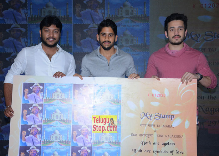 Nagarjuna Stamp Launch-Nagarjuna Stamp Launch - | Nagarjuna Stamp Launch