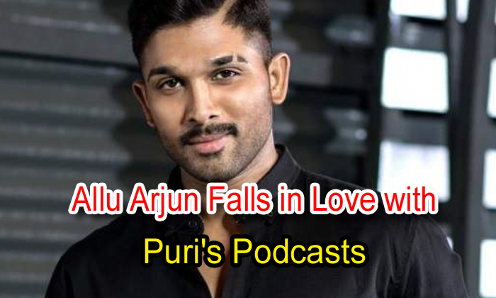Allu Arjun Falls in Love with Puri#8217;s Podcasts - Allu Arjun ...