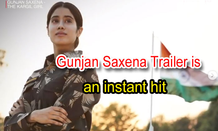 Gunjan Saxena Trailer is an instant hit: Janhvi Kapoor shines as the first Indian female air ...