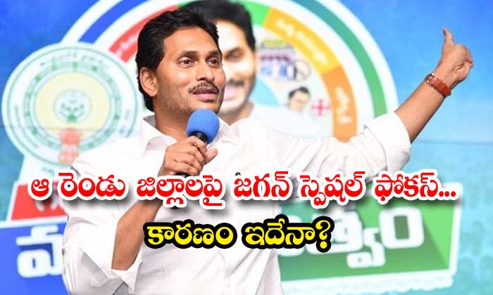 ఆ రెండు జిల్లాలపై జగన్ స్పెషల్ ఫోకస్.. కారణం ఇదేనా - Jagan Mohan Reddy ...