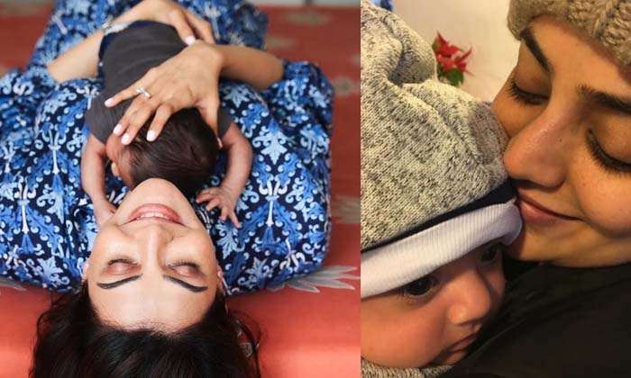 కొడుకును అలా చూసి మురిసిపోతున్న కాజల్ అగర్వాల్.. ఏమైందంటే