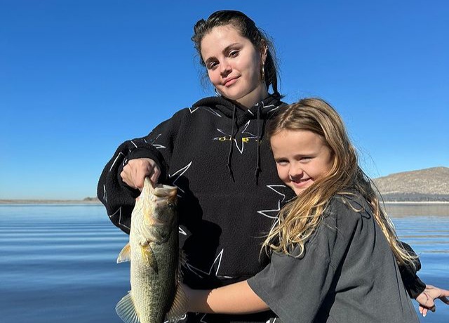 Selena Gomez Shares Fun-Filled Fishing Trip Pictures with Fans - Trip ...