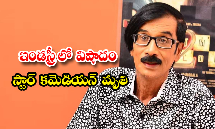 ఇండస్ట్రీ లో విషాదం స్టార్ కమెడియన్ మృతి