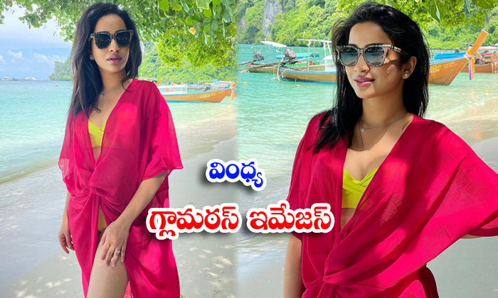 Anchor Vindhya Vishaka is too hot in this outfit
