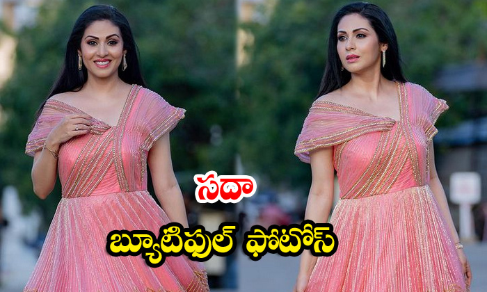Actress Sadaa looks stunning and gorgeous in this clicks