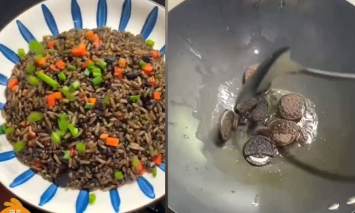 వైరల్: మరో వెరైటీ ఫుడ్ అరాచకం... ఇదేం కాంబో అంటూ జనాలు గగ్గోలు