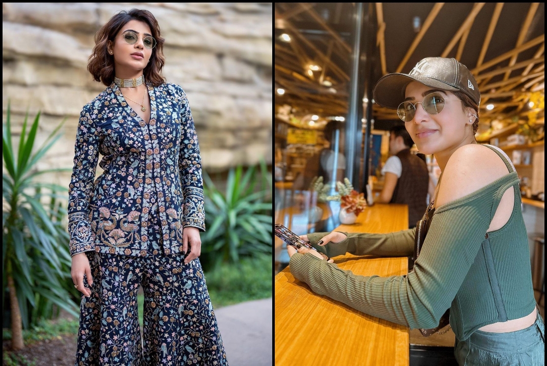 Elegant Samantha Ruth Prabhu Stuns in Royal Blue Embroidered Outfit, Fans#8217; Reactions Follow ...