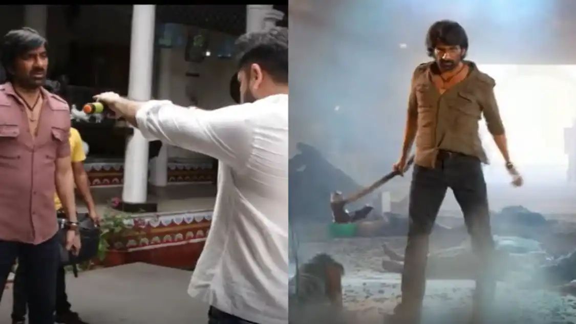 Behind the Scenes: Tiger Nageswara Rao Making Video Reveals 365 Days of ...