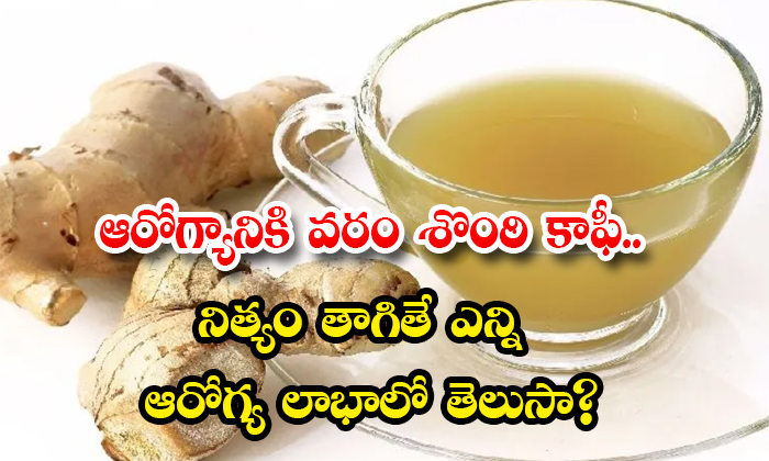 ఆరోగ్యానికి వ‌రం శొంఠి కాఫీ.. నిత్యం తాగితే ఎన్ని ఆరోగ్య లాభాలో తెలుసా