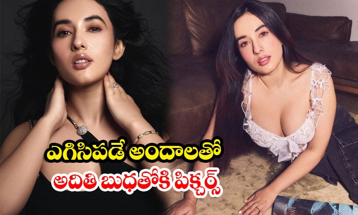 Aditi Budhathoki Pictures with Explosive Beauty-ఎగిసిపడే అందాలతో అదితి బుధతోకి పిక్చర్స్